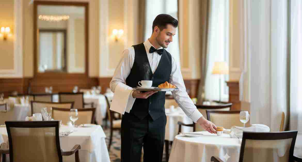 Full-Time Waiter Jobs in Greece – High Salary